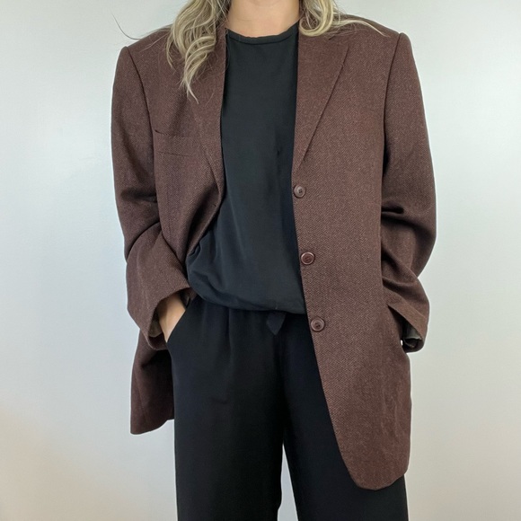 Vintage | Jackets & Coats | Vintage Carlo Pignatelli Oversize Wool ...